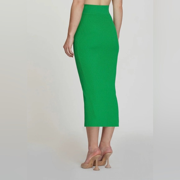 By Johnny | Tops | Stunning 2 Piece By Johnny Beige Ribbed Split Skirt ...